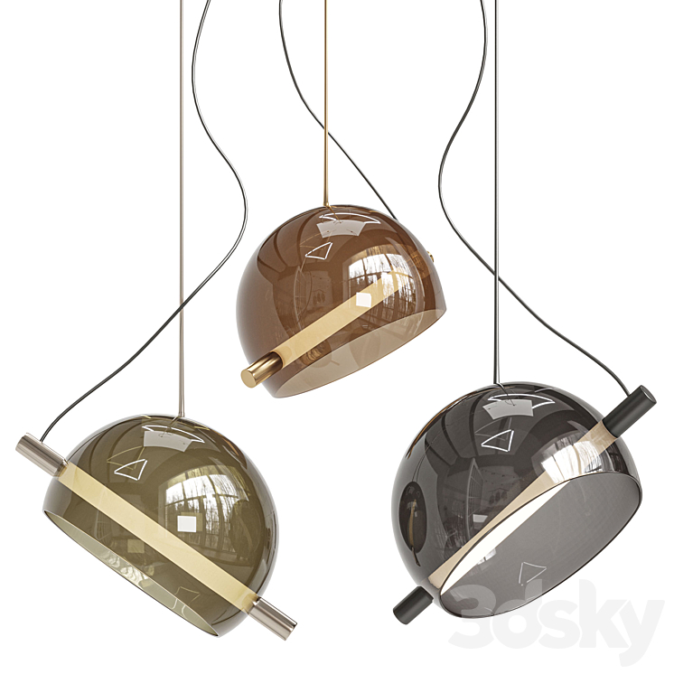 Cody Pendant Lamp - Pendant light - 3D model