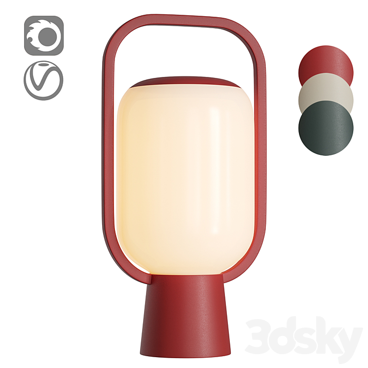Kero Table Light - Table lamp - 3D model