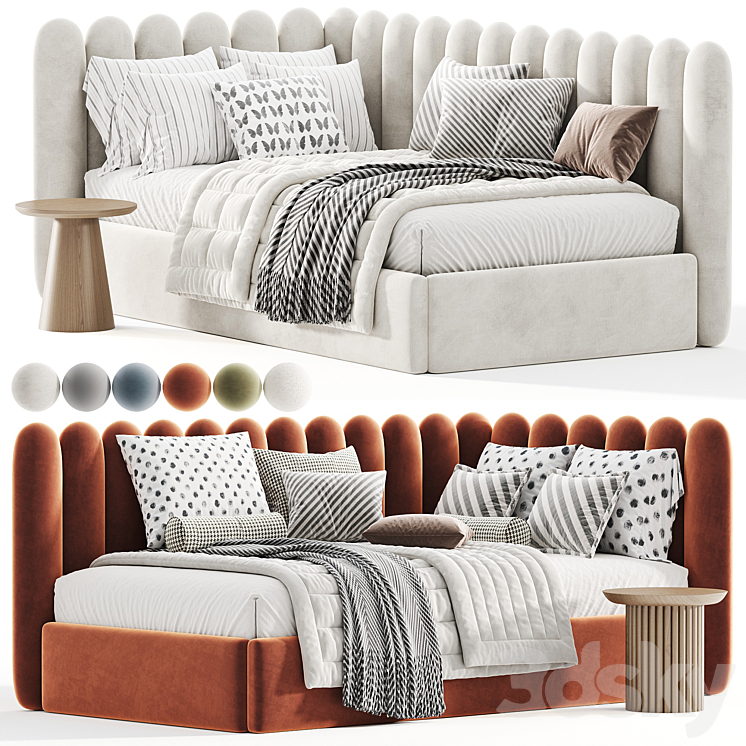 ARI Corner Bed - Bed - 3D model