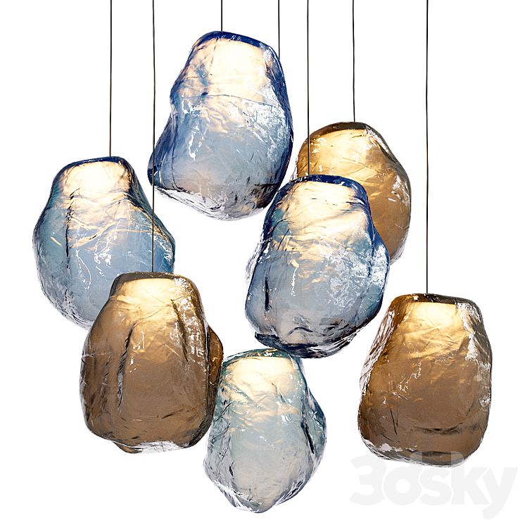 Bocci 73.7v Random - Pendant light - 3D model