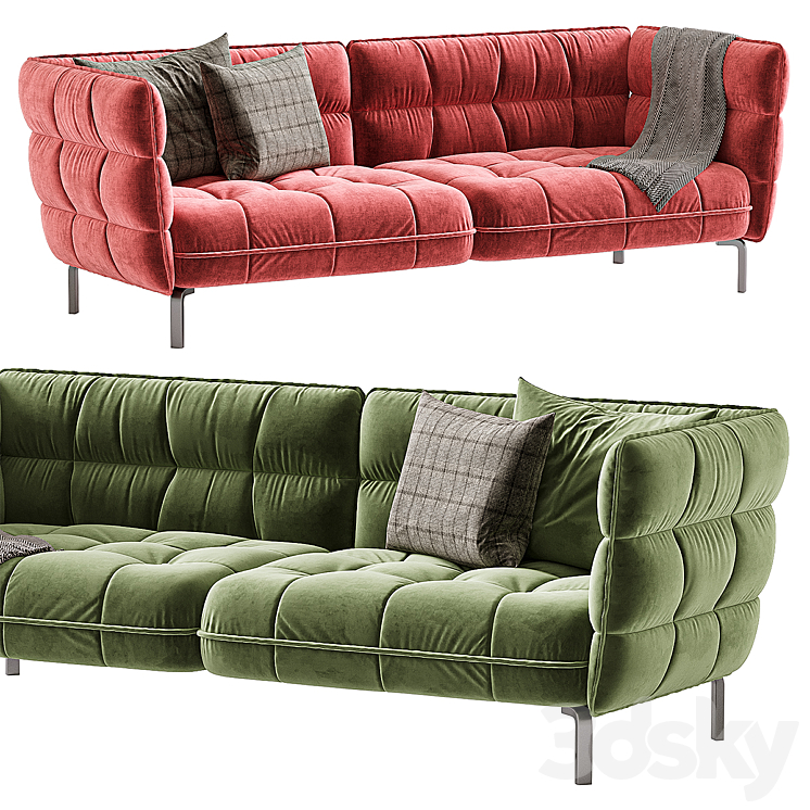Husk Sofa - Sofa - 3D model
