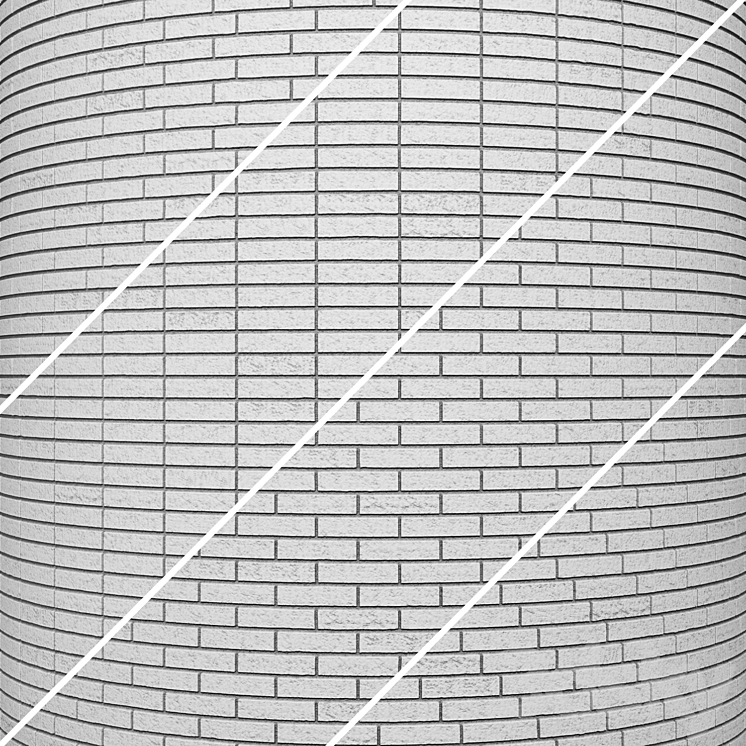 Brick texture white 150 - Brick - 3D model