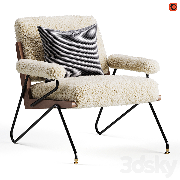 Margo Chair - Arm chair - 3D model