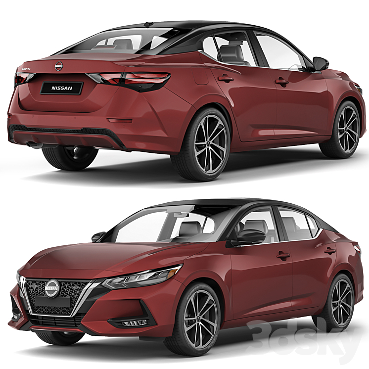 Nissan Sylphy e-Power 2021 - Transport - 3D model