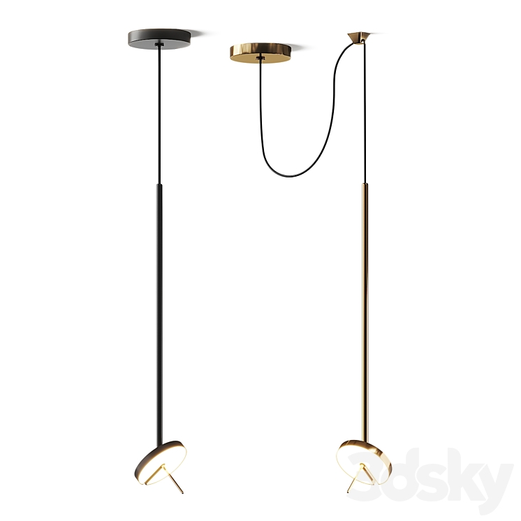 Invisible by GROK LedsC4 Pendant Light - Pendant light - 3D model