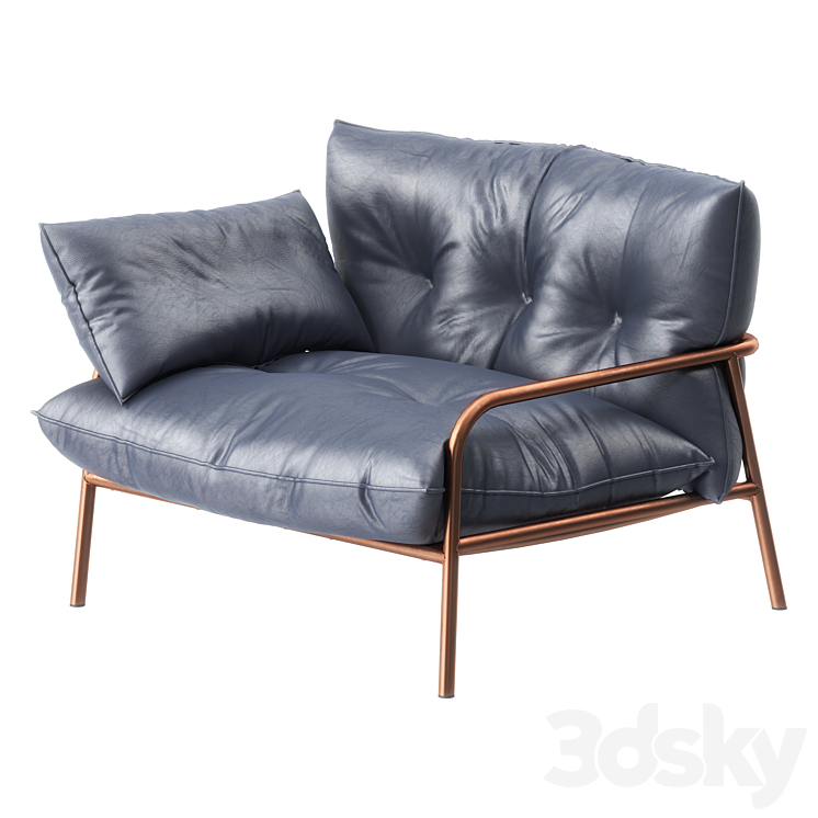 Elephant armchair by Baxter - Arm chair - 3D model