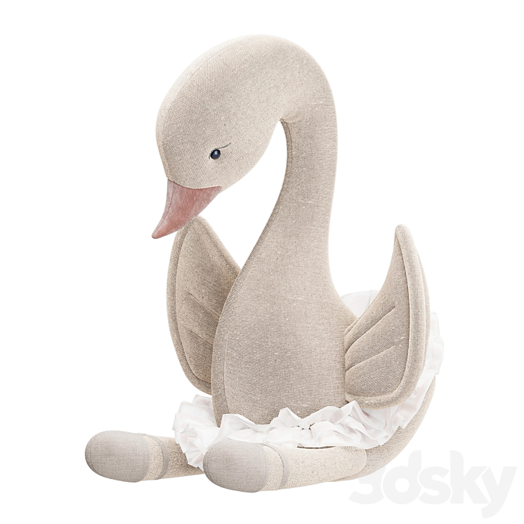 Swan toy - Toy - 3D model