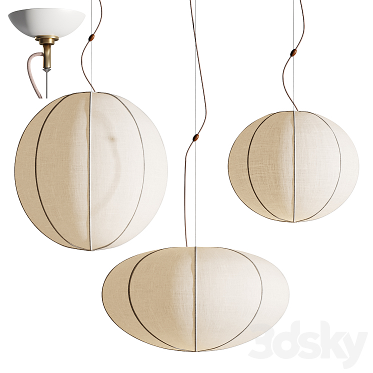 Rhea Pendant - Pendant light - 3D model