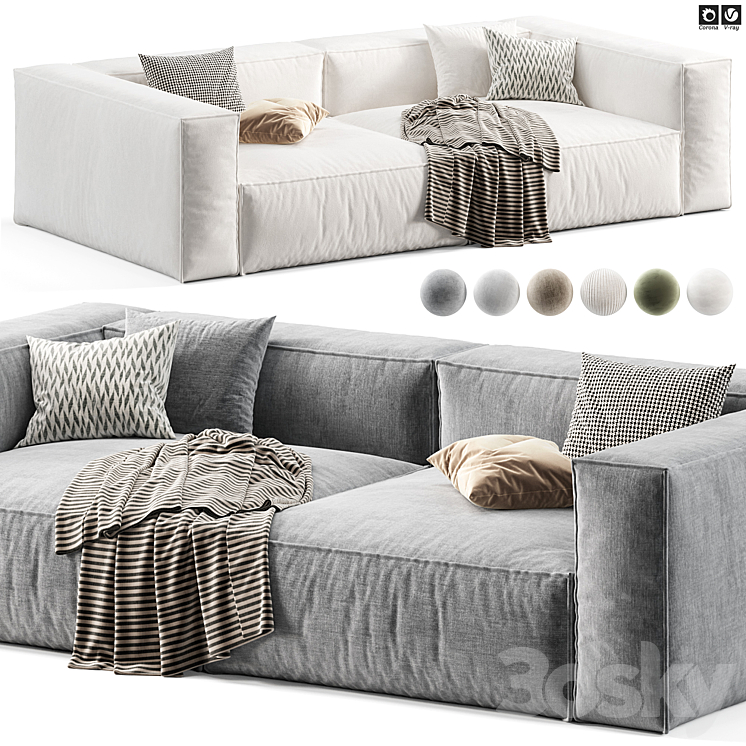 Bolia Modular Sofa by Cosima - Sofa - 3D model