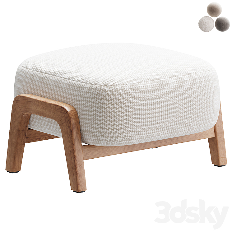 PUFF LIV - Other soft seating - 3D model