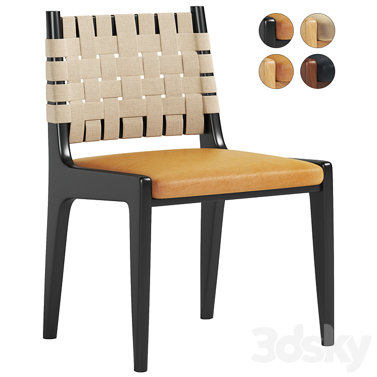 Dunham Dining Chair - Chair - 3D model