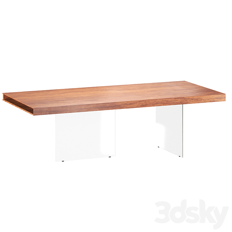 Somerset Dining Table 240x110 - Table - 3D model