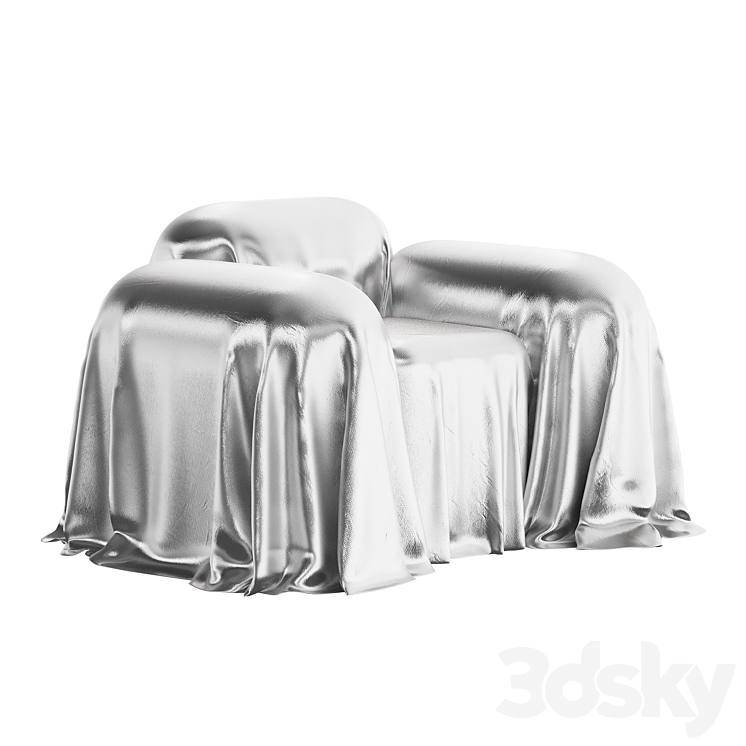 Mantle chair by Numo - Arm chair - 3D model