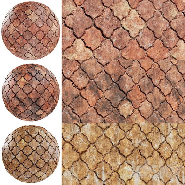 PBR 4K Texture Brick Wall Vol 30 - Brick - 3D model