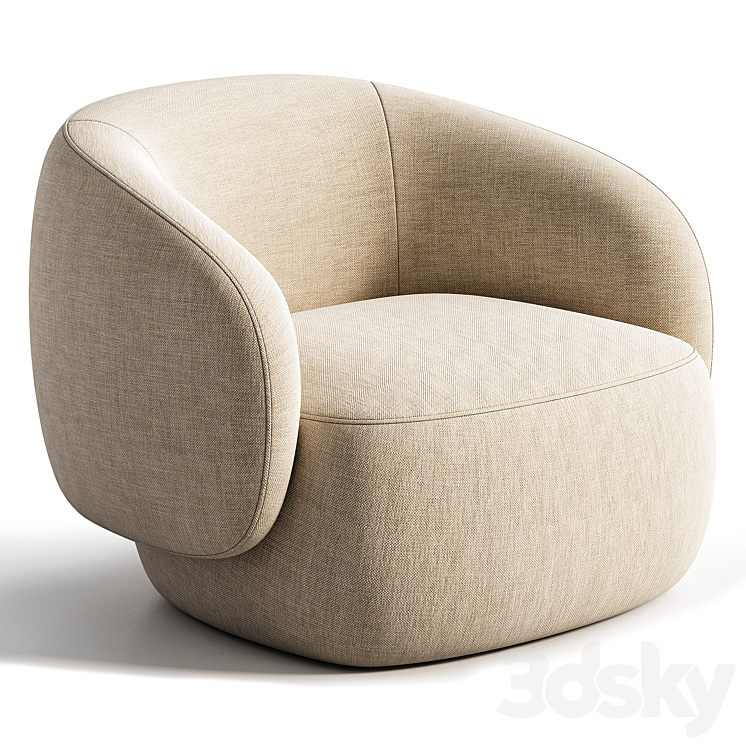 Larbo Chair - Arm chair - 3D model