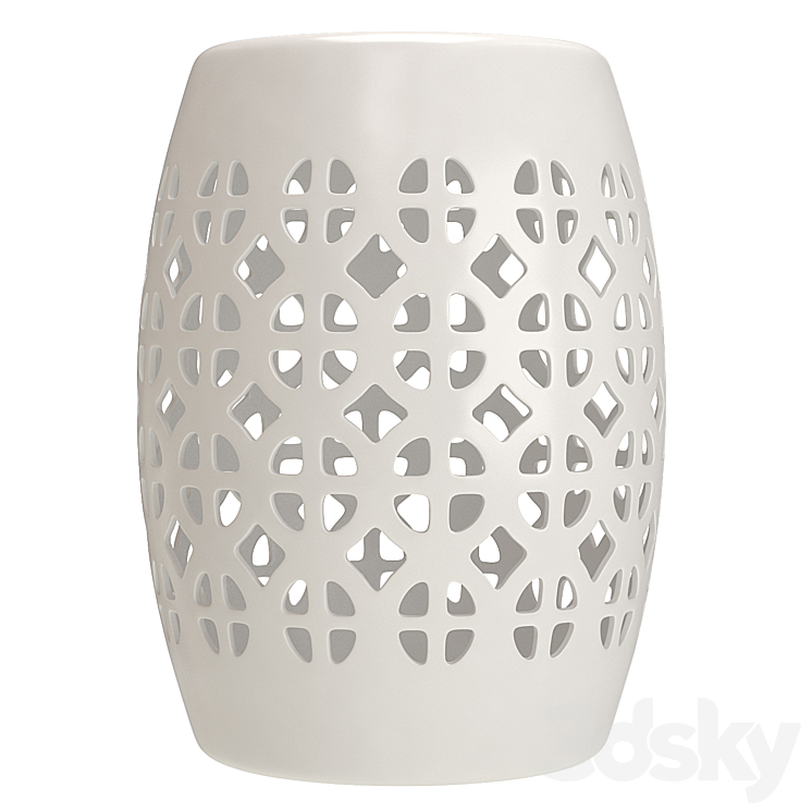 Janera Garden Stool - Other - 3D model