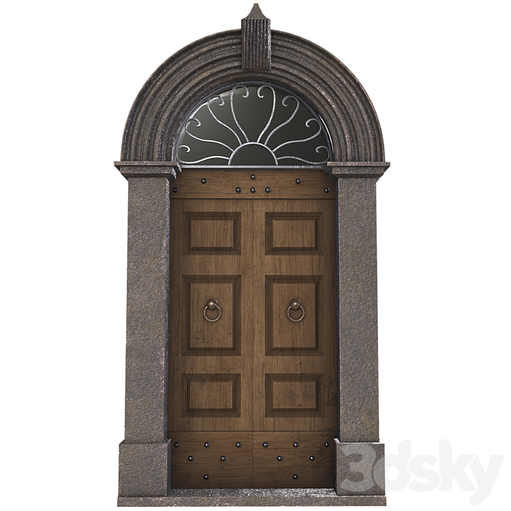 door head 1 - Facade element - 3D model