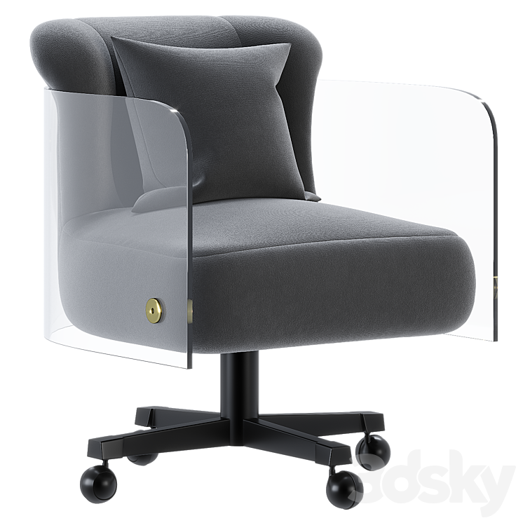 Cycle III Desk Chair - Office furniture - 3D model