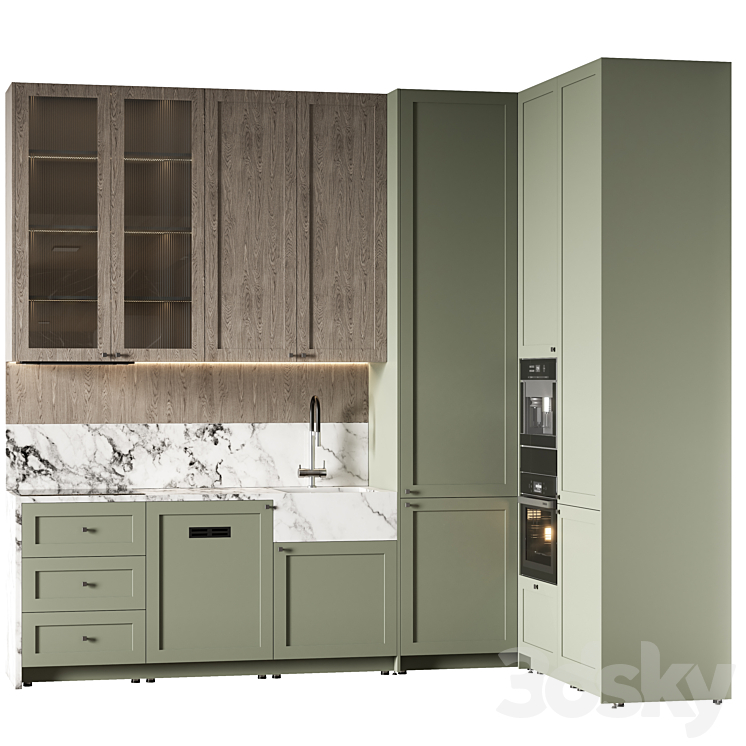 Kitchen 128 - Kitchen - 3D model