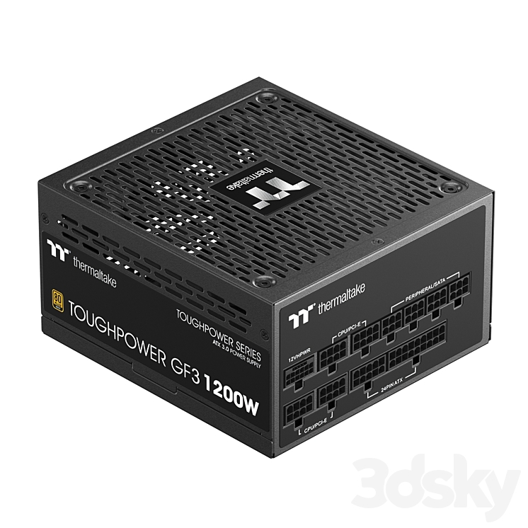 Thermaltake Toughpower GF3 - PC & other electronics - 3D model