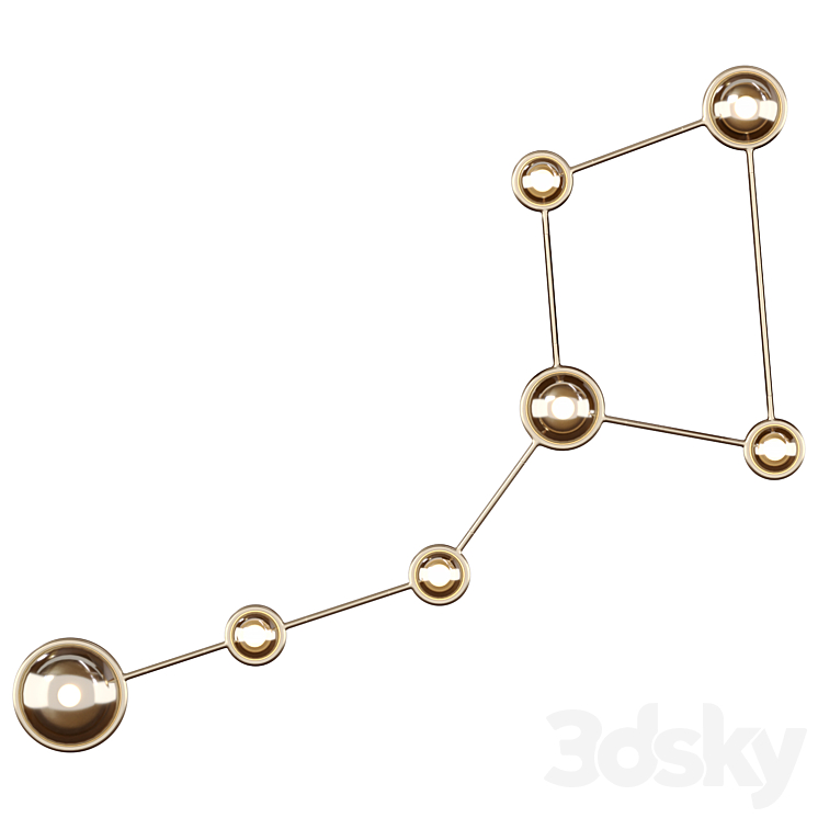 Constellation Ursa Minor Ceiling Sconce Ceiling Light - Ceiling lamp ...