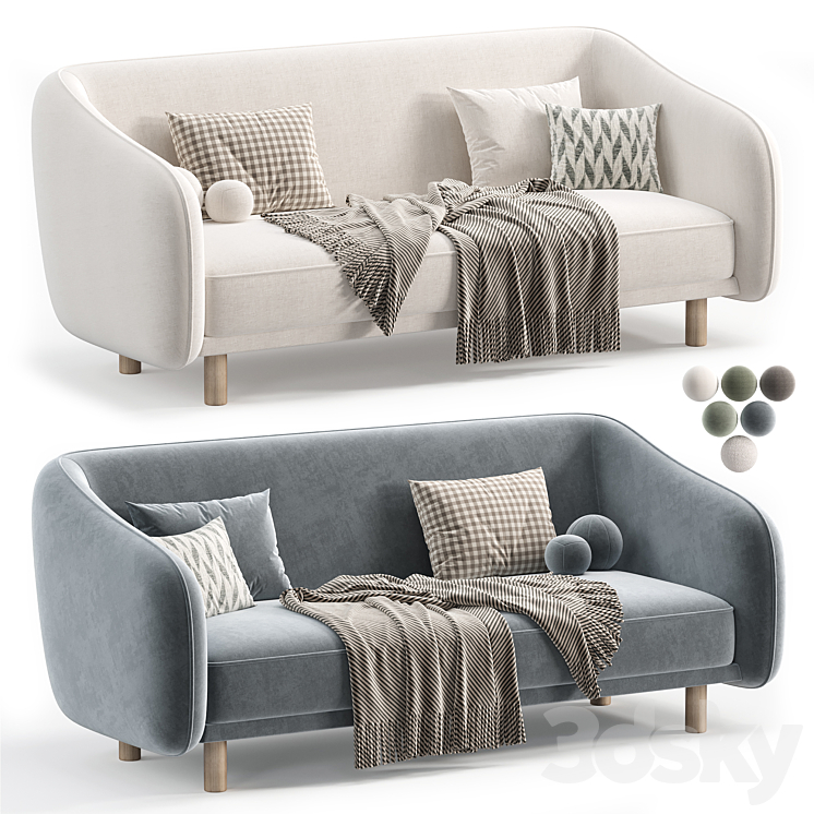 Corens Sofa Corens Sofa - Sofa - 3D model