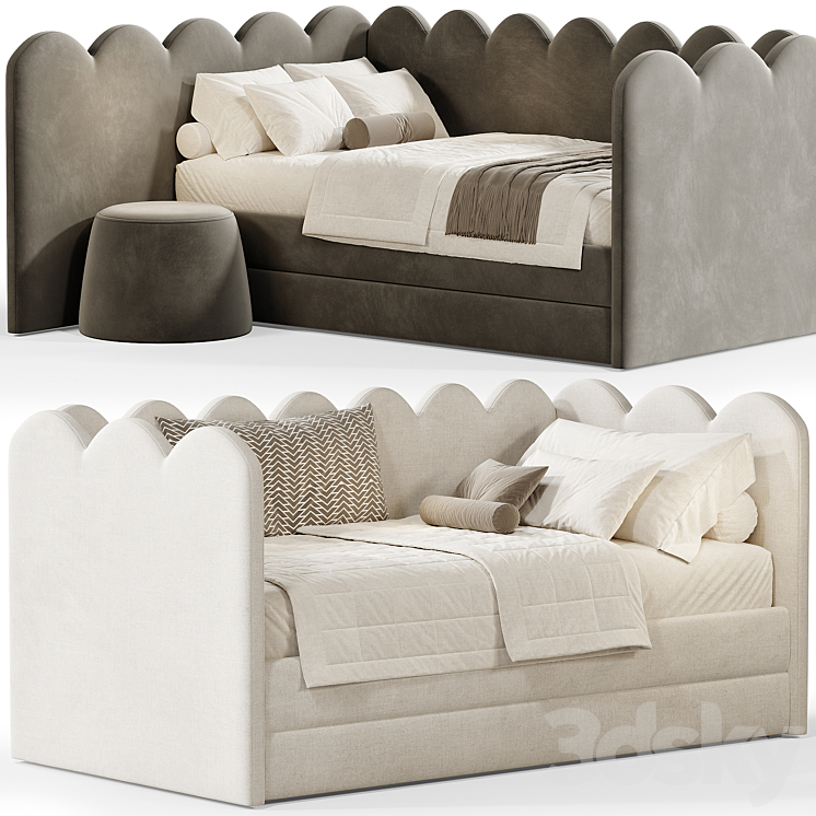 Children's bed Tabby 90 from Divan Ru - Bed - 3D model