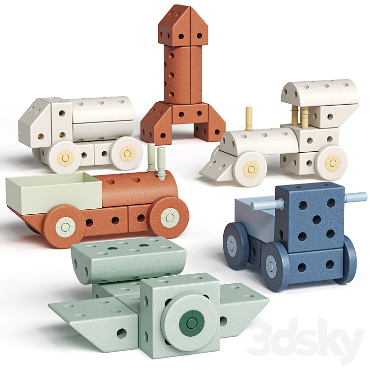 Toys by MODU - Toy - 3D model