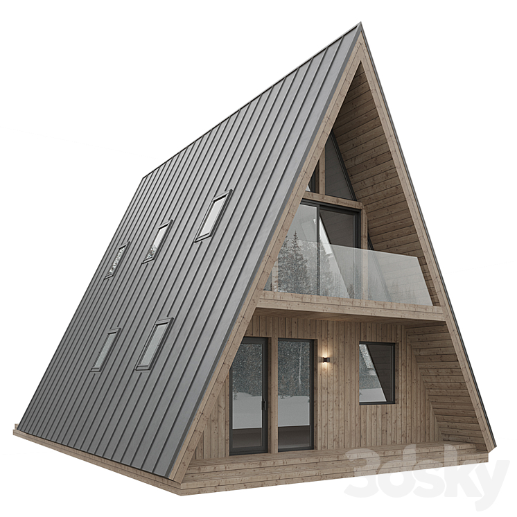 AFrame 04 - Building - 3D model