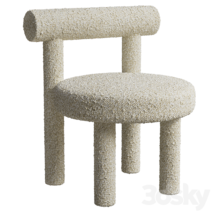 Meridian furniture chair - Chair - 3D model