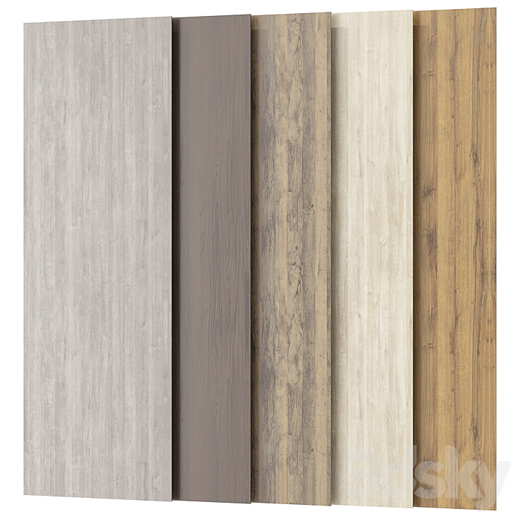 Wood Egger materials seamless 4 - Wood - 3D model