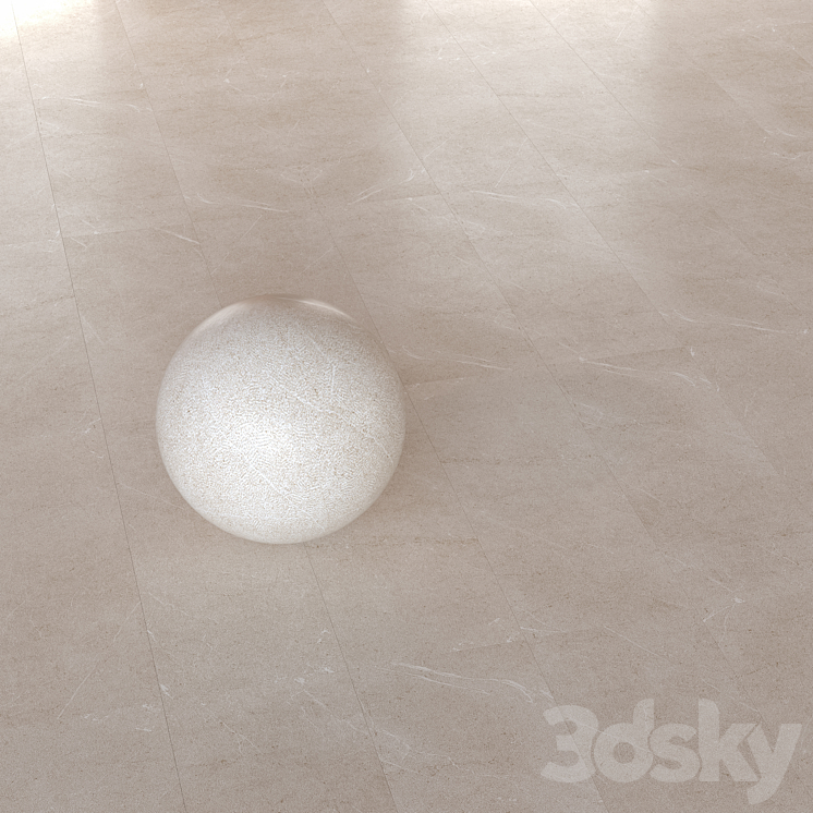 6 in 1 Porcelanosa Saddle Tile Textures - Tile - 3D model