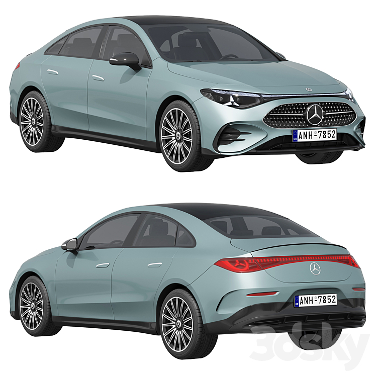 Mercedes-Benz CLA 2026 - Ground Transport - 3D model
