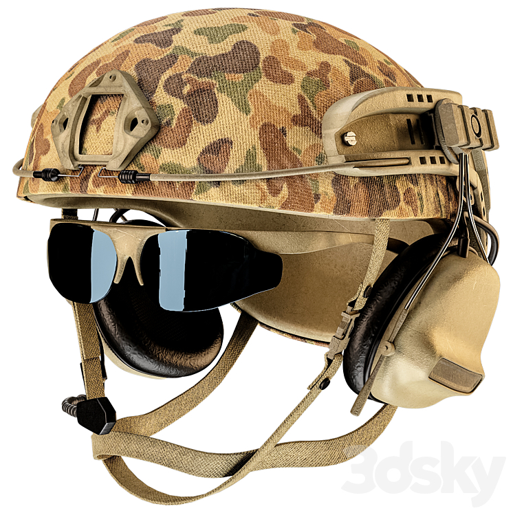 Soldiers helmet - Miscellaneous - 3D model