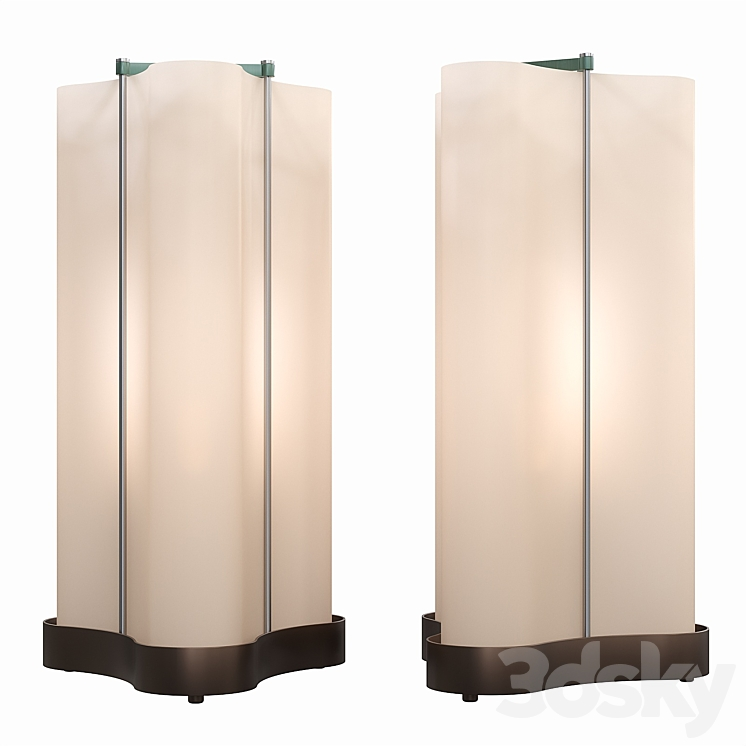 Nemo Lampe Cabanon - Table lamp - 3D model