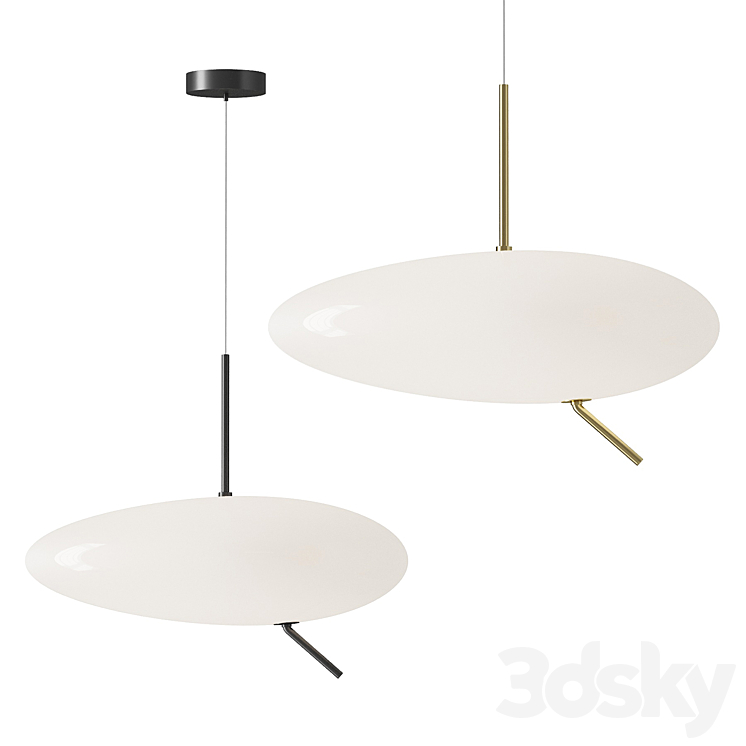 Pebbles Pendant Light - Pendant light - 3D model