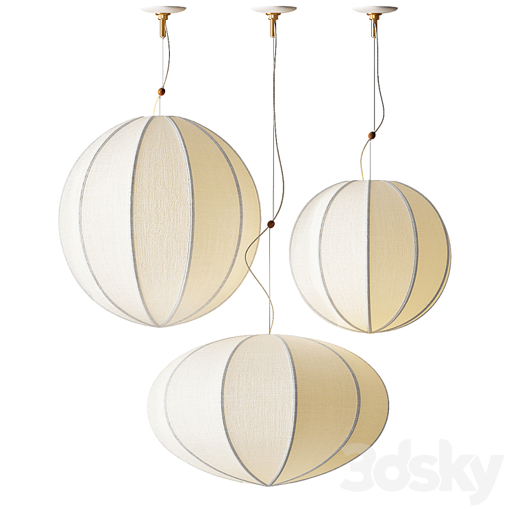 Rhea Pendant - Pendant light - 3D model