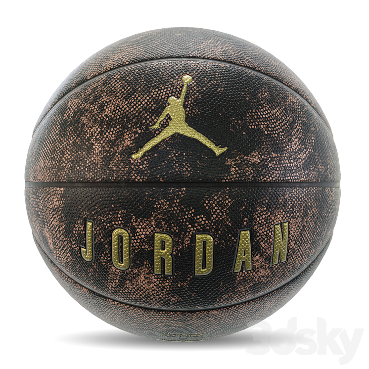 Jordan Craft Basketball - Sports - 3D model