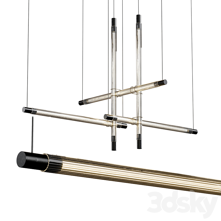 Henge Spyder X Led Borosilicate Glass Pendant light - Pendant light ...