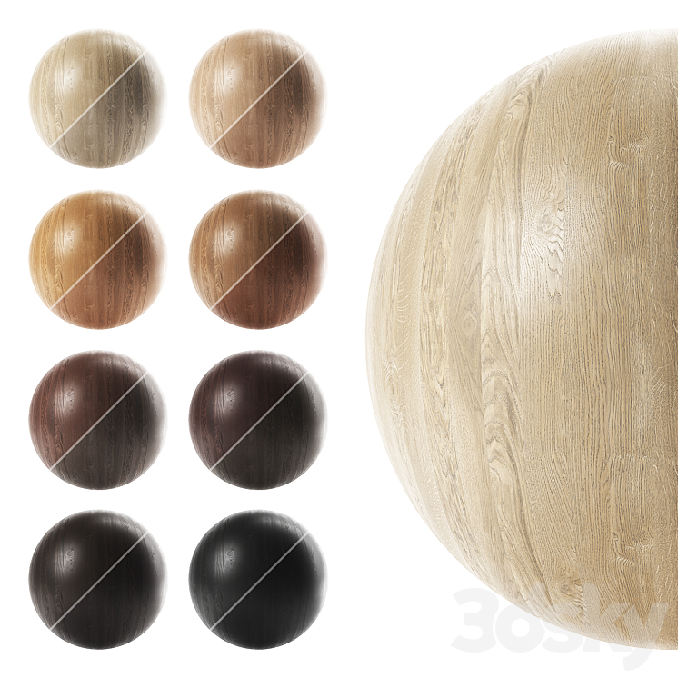 Wood Texture Set 034 - Wood - 3D model