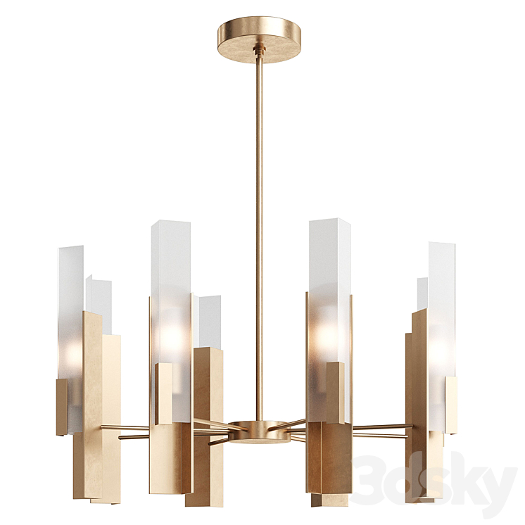 Summit 8-Light Pendant - Pendant light - 3D model