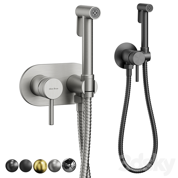 Allen Brau Priority Hygienic Showers - Faucet - 3D model