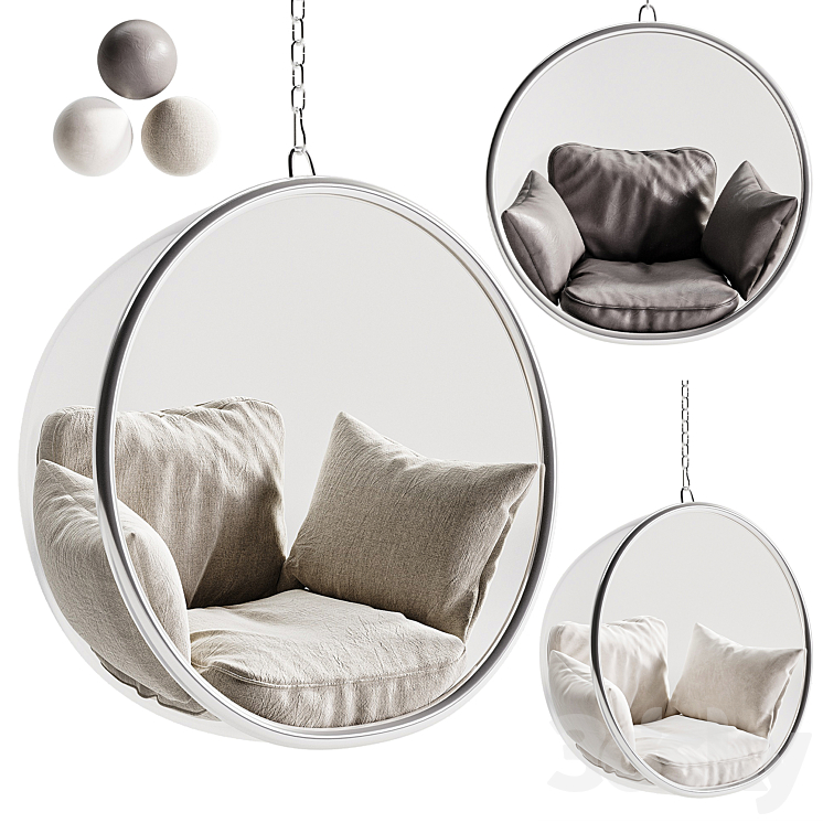 bubble chair - Arm chair - 3D model