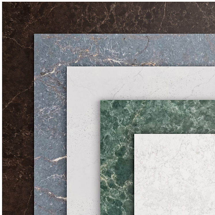 Quartz agglomerate for countertops Silestone collection Le Chic - Stone ...