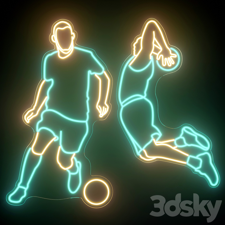 Neon 398 - Neon - 3D model