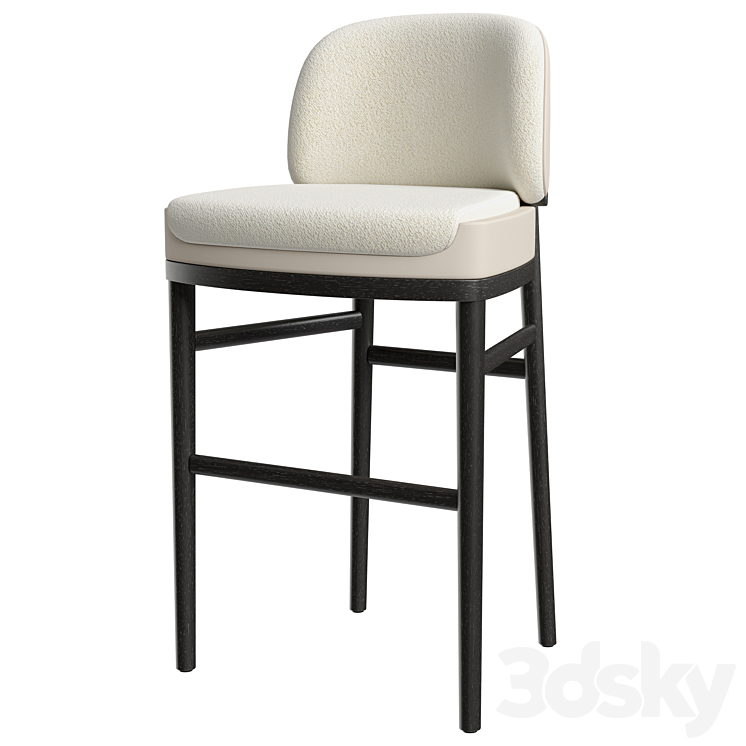 Frato Mayfair bar stool - Chair - 3D model