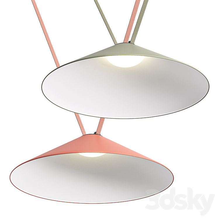 Vibia Plus Minus Cone - Pendant light - 3D model