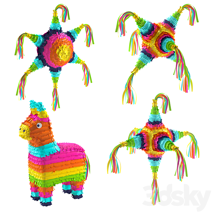 Pinata Holiday Decor - Miscellaneous - 3D model