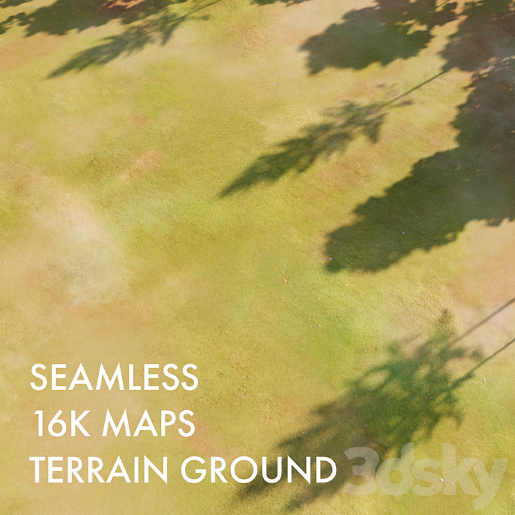 Material Terrain Ground | 16k | Seamless | PBR - Natural materials - 3D ...