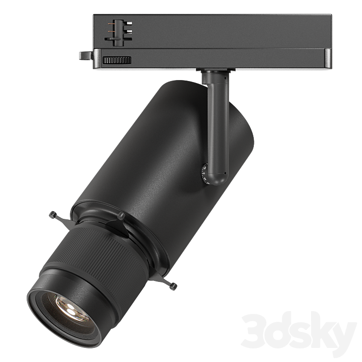 Track light 01 - Technical lighting - 3D model
